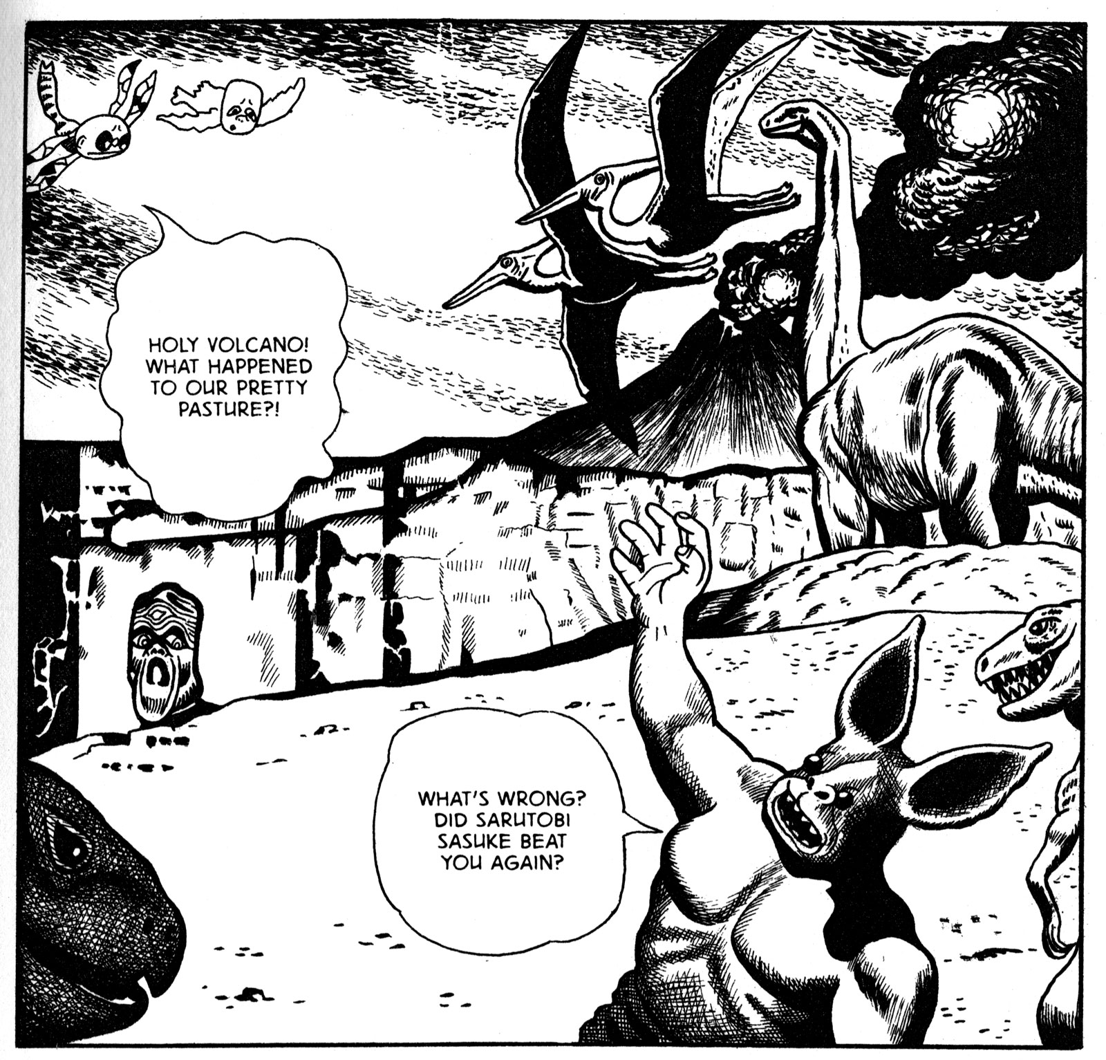 Psychedelic Sasuke in English for the first time – Vintage Ninja